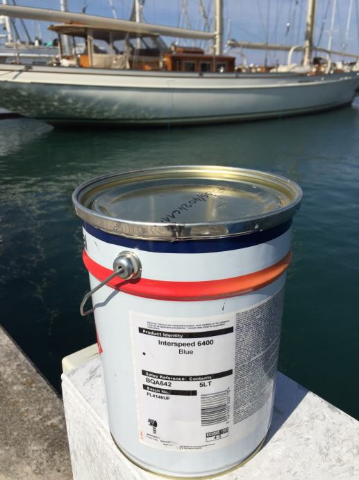 PROFI ANTIFOULING MODRA ANTIVEGETATIVNA BARVA INTERNATIONAL INTERSPEED
