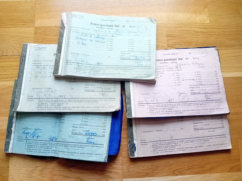 Viba film, Triglav film - komplet dokumentov iz 80. let