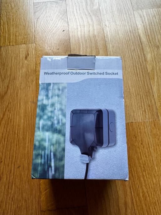 1-Way Outdoor Socket, IP66 Weatherproof Outdoor Wall Socket 16