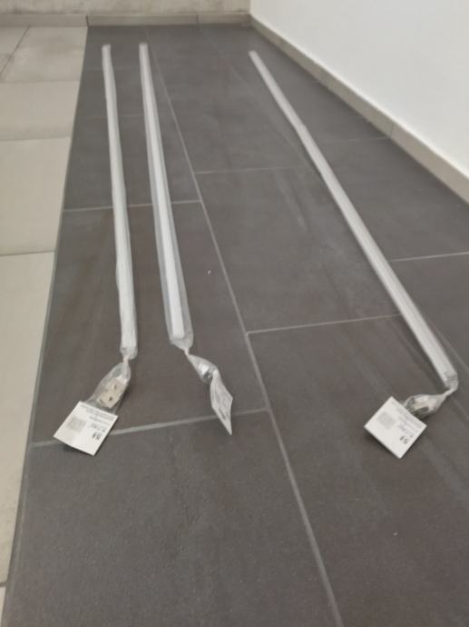 Alu profil, kanal za LED trak, 4m