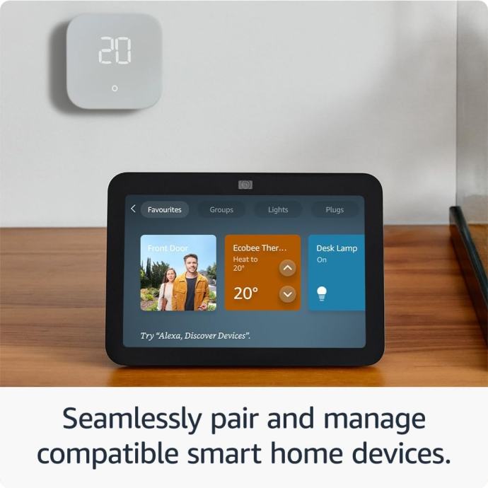 Amazon Echo Show 8 3Gen Alexa Zigbee Matter Thread pametni zaslon