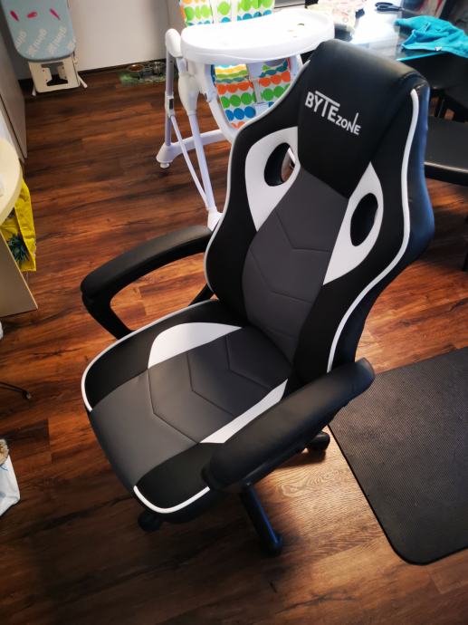 Bytezone Racer gamerski stol