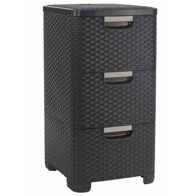 Curver Style predalnik 42 L rjav