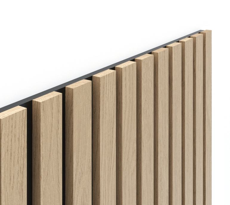 Leseni akustični paneli, dekorativne lamele, dekorativni paneli hrast