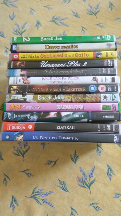 DVD filmi risanke 12 x