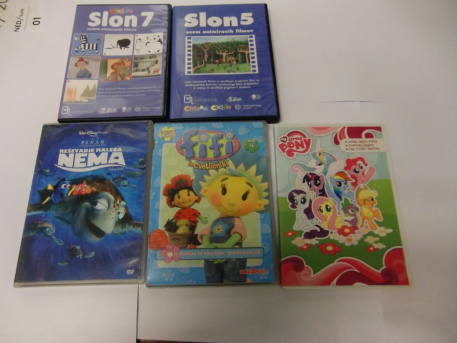 DVD OTROŠKI FILMI -RISANKE
