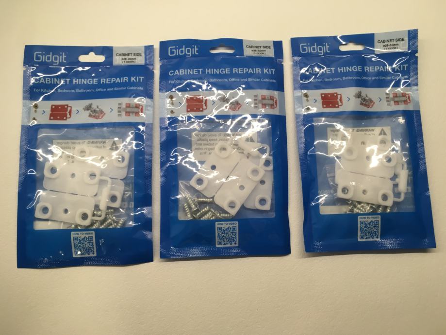 Gidgit set za popravilo vratnih tečajev