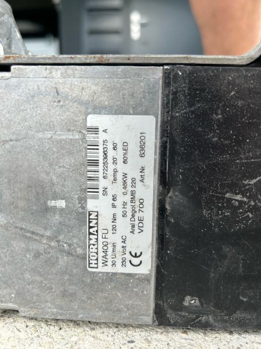 Horman pogon WA400FU + mehanizem