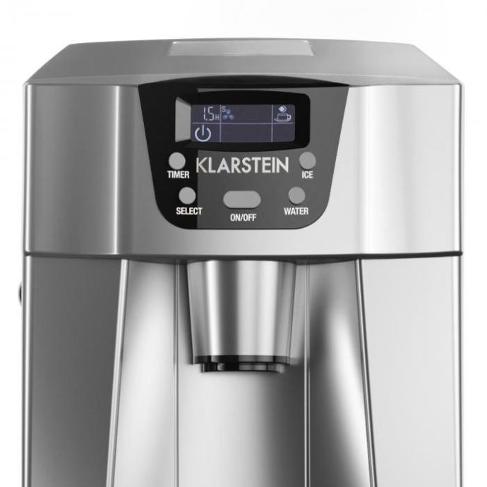 Klarstein ICE VOLCANO 2 GS, SREBRN, LEDOMAT, LED, 13 KG