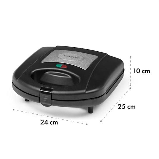 Klarstein Trilit 3 v 1, opekač sendvičev, 750 W, 3 žar plošče, LED, ne