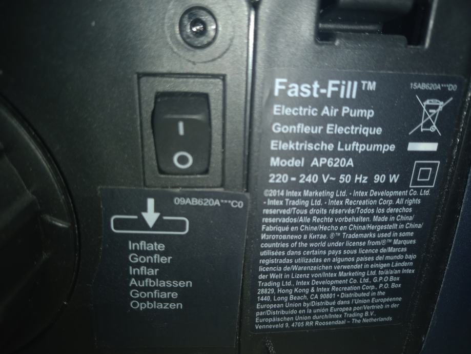 NAPIHLJIVA POSTELJA LEZISCE INTEX AP620A