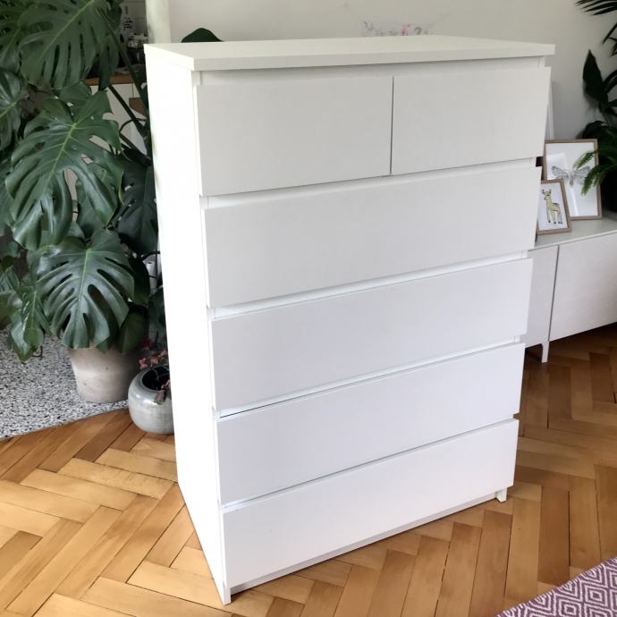 Predalnik IKEA Malm - 6 predalov