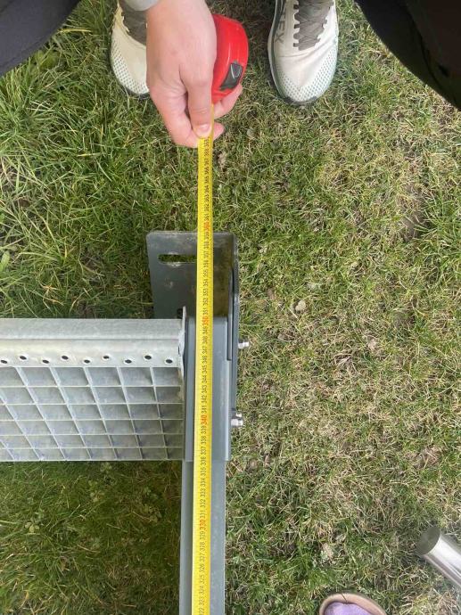 PRODAM ALU STOPNICE Z INOX OGRAJO - PRAKTIČNO NOVO