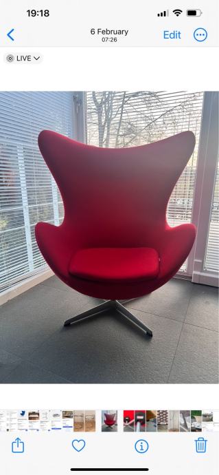 Prodam stol Egg Arne Jacobsen original