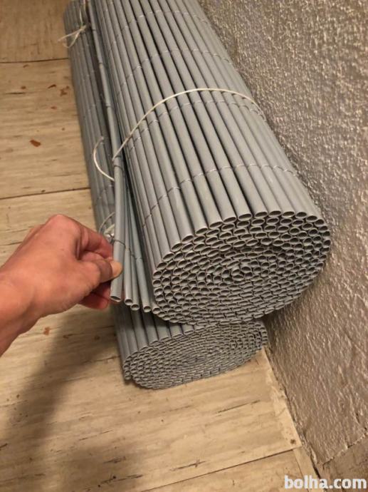 PVC ograja za zaščito pred pogledi