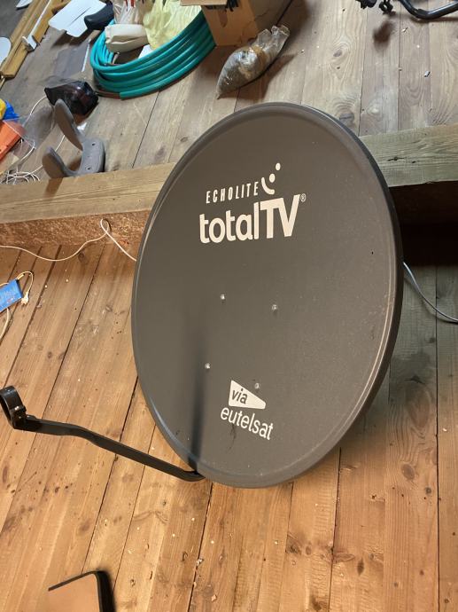 satelitska antena Total TV nikoli rabljena