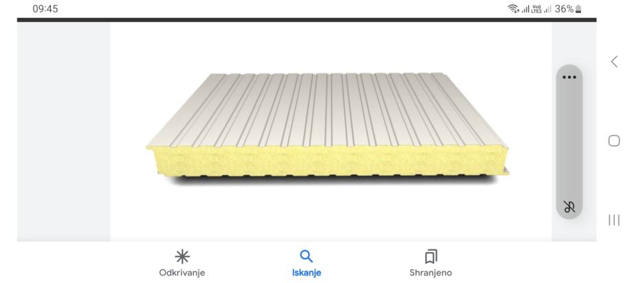 Sendvič paneli STREŠNI ALI ZIDNI