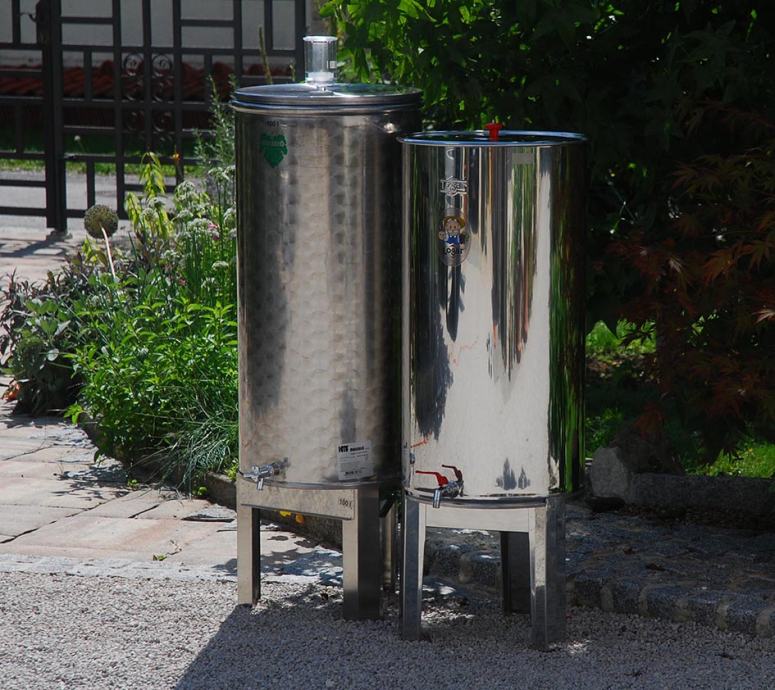 sod 80 l in sod 100 l inox za vino ali sok