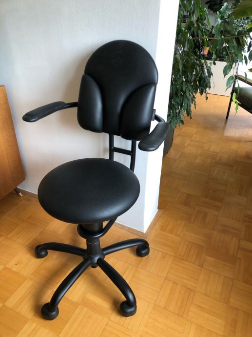 Stol Spinalis Basic Črn