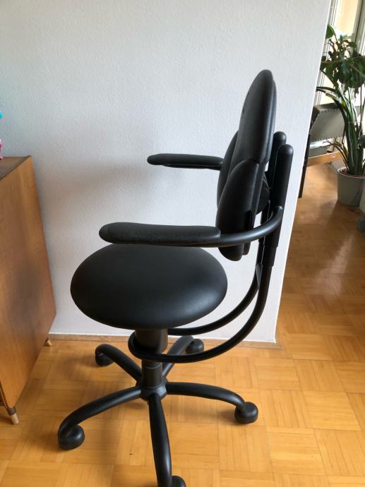 Stol Spinalis Basic Črn