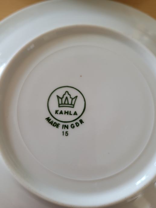 Vintage kavni set, kavni servis porcelan Kahla, GDR