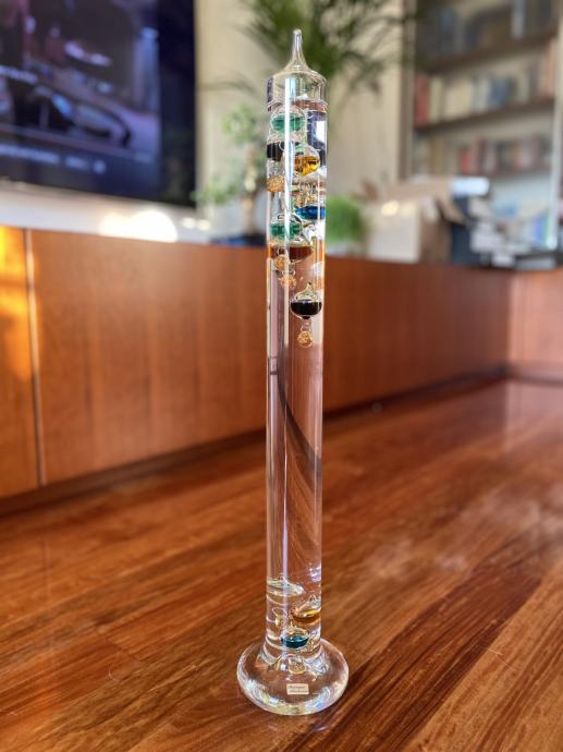 Vodni Galilejev Termometer Galileo 62cm