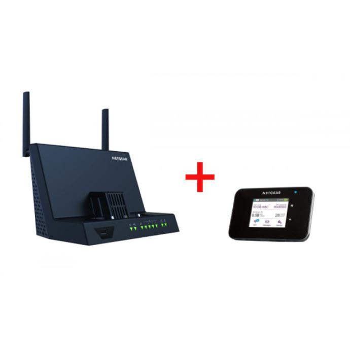 Usmerjevalnik Netgear DC112A + Aircard AC810S Cat11 600Mbps 4GX Advanc