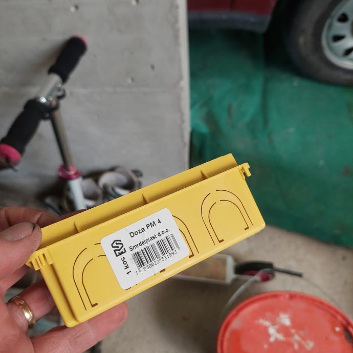 Elektro doza, vgradne doze