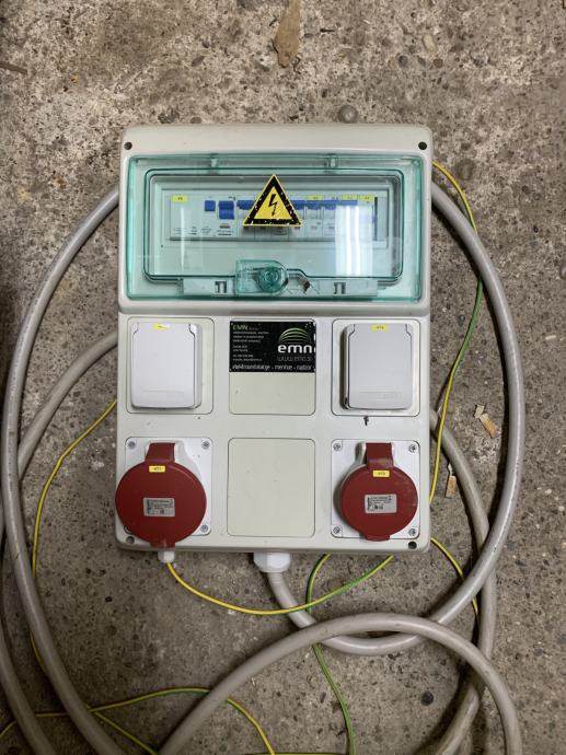 Gradbena elektro omarica