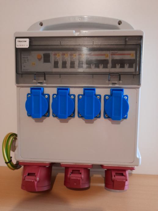 Gradbena elektro omarica