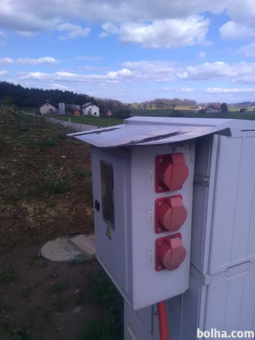 Gradbena elektro omarica