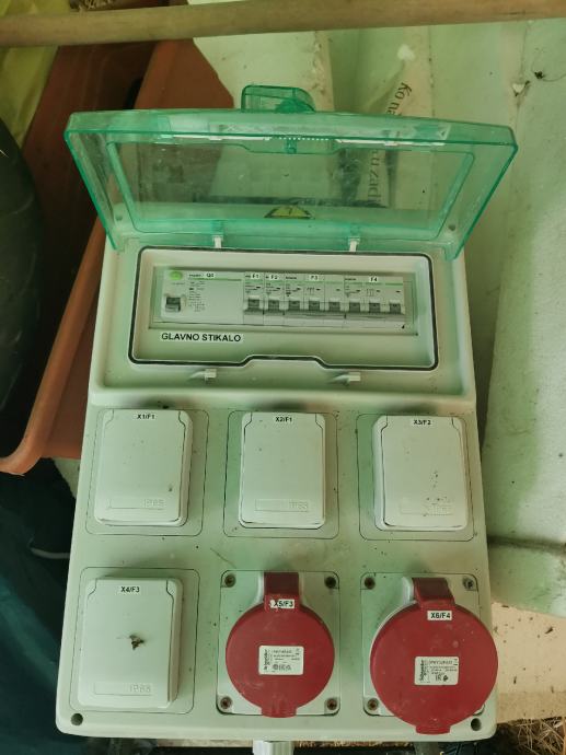 Gradbena elektro omarica