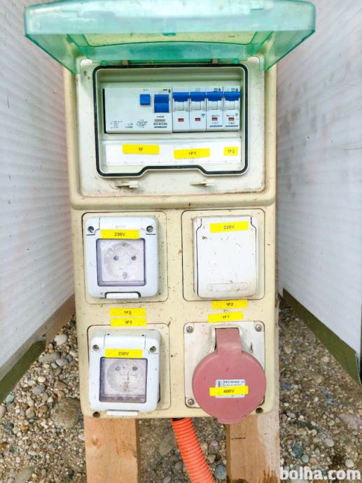 Gradbena elektro omarica