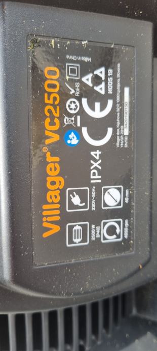 Električni sekljalnik / drobilec vejevja Villager VC 2500
