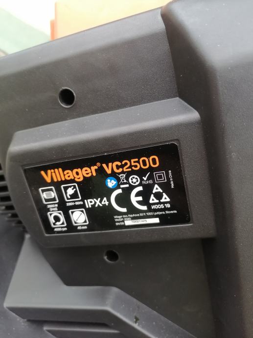 Električni drobilec vej Villager VC 2500