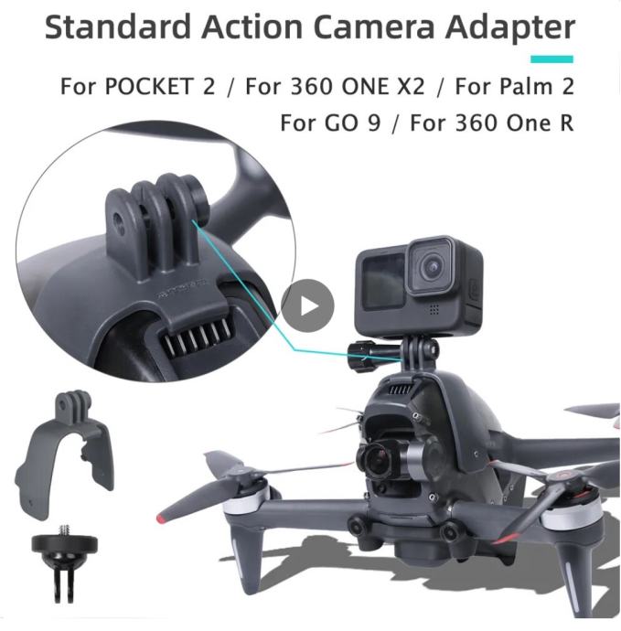 DJI FPV DODATKI( trak, gopro mount, škatla za propelerje in zaščita za