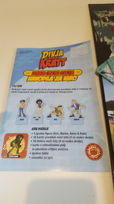Divja brata Kratt - zabavna družabna igra