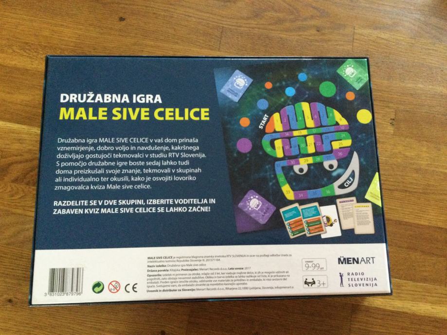 Družabna igra Male sive celice