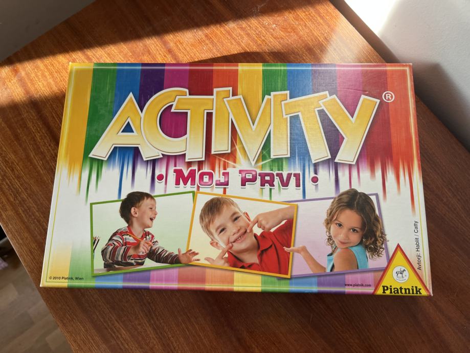 Družabna igra Moj prvi Activity Piatnik