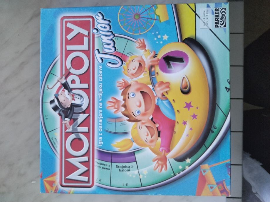 Družabna igra Monopoly Junior