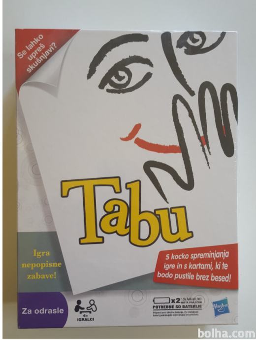 Družabna igra Tabu