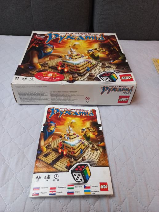 LEGO 3843 DRUŽABNA IGRA RAMZESOVA PIRAMIDA