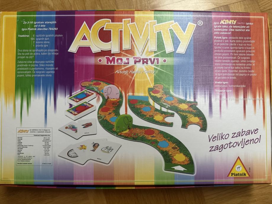 Prodam igro Moj prvi activity