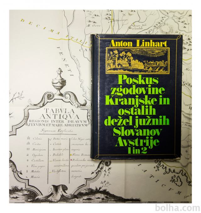 Anton Tomaž Linhart Poskus zgodovine Kranjske...