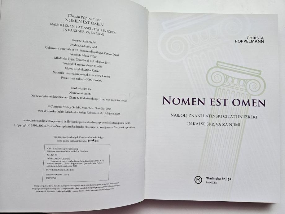 Knjiga Nomen est omen