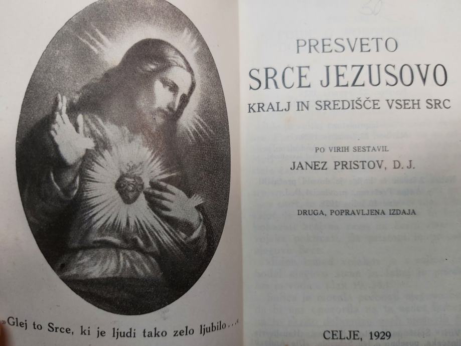 PRESVETO SRCE JEZUSOVO MOLITVENA KNJIŽICA Janez Pristov