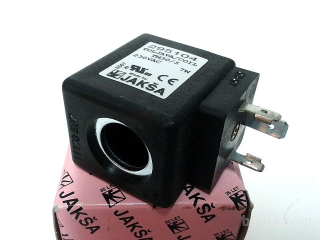Tuljava JAKŠA TM30/S 230VAC 7W za elektro magnetni ventil.