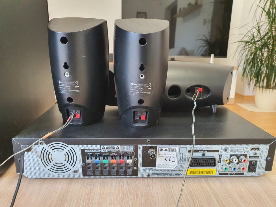 Hišni kino LG HT503SH (2.1, FM, DVD, DivX, MP3, HDMI)