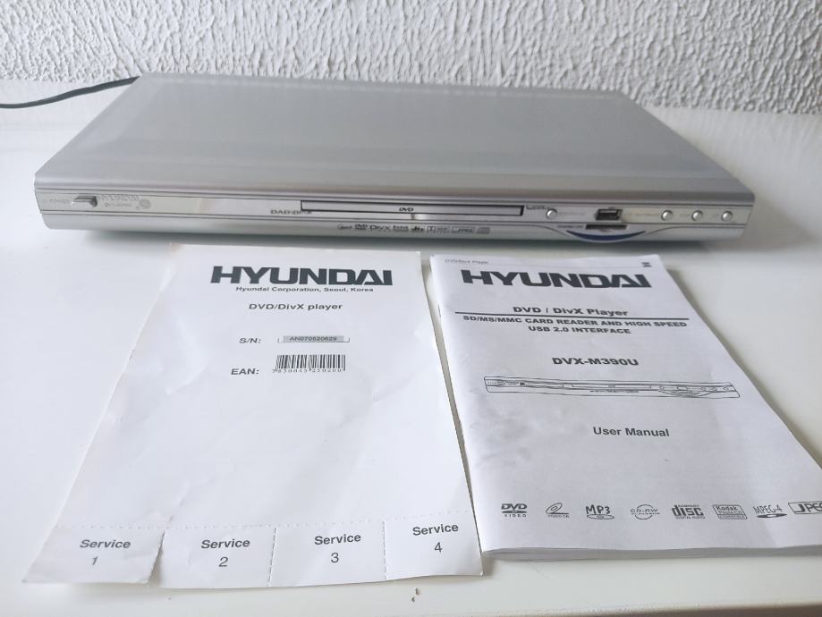 DVD/DivX predvajalnik Hyunday 20 evr