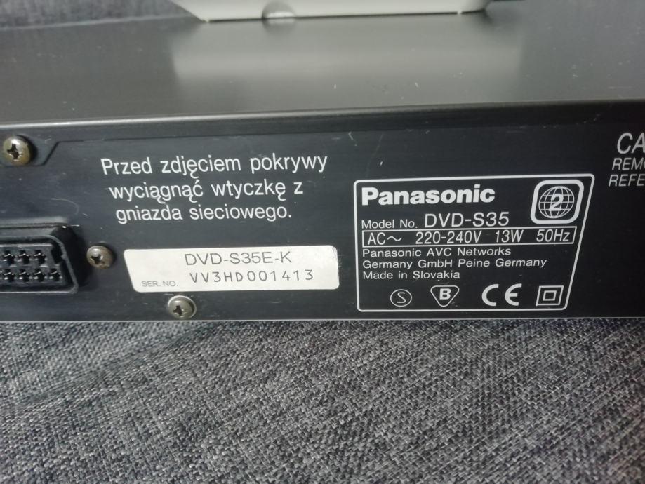 Panasonic DVD S35